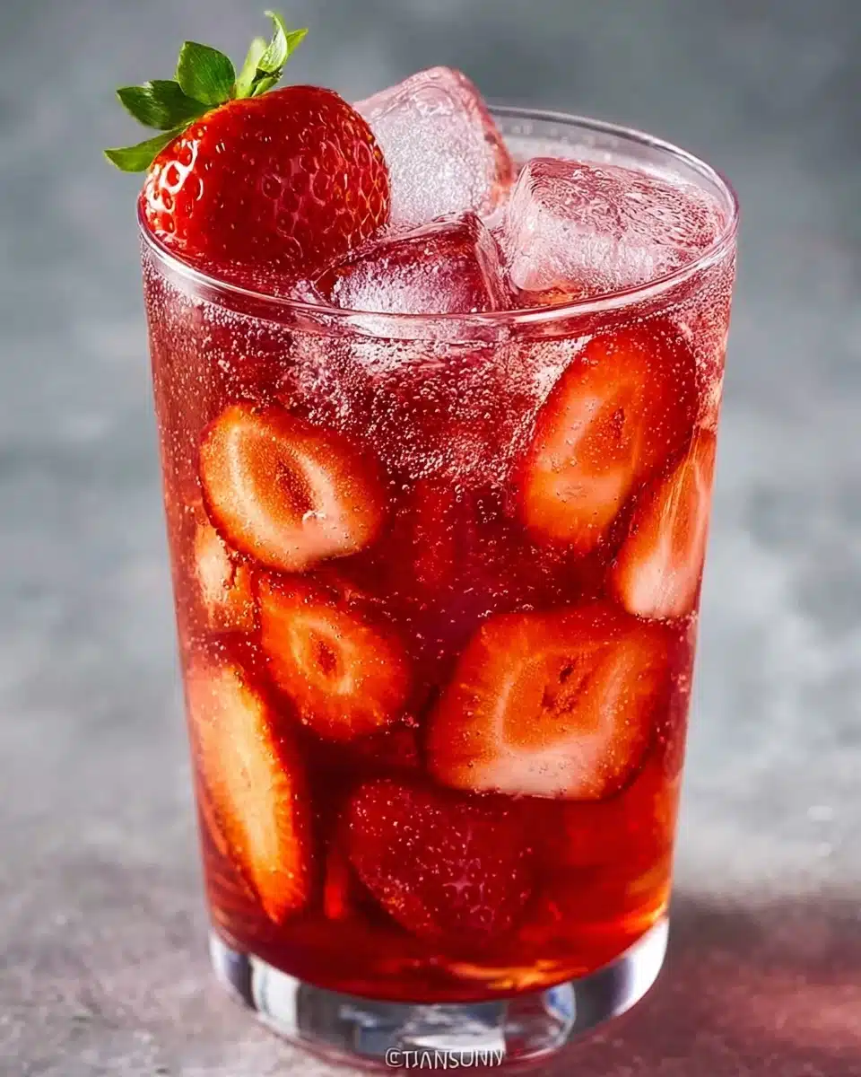 Strawberry Sprite Recipe - Fizzy & Refreshing Summer Drink