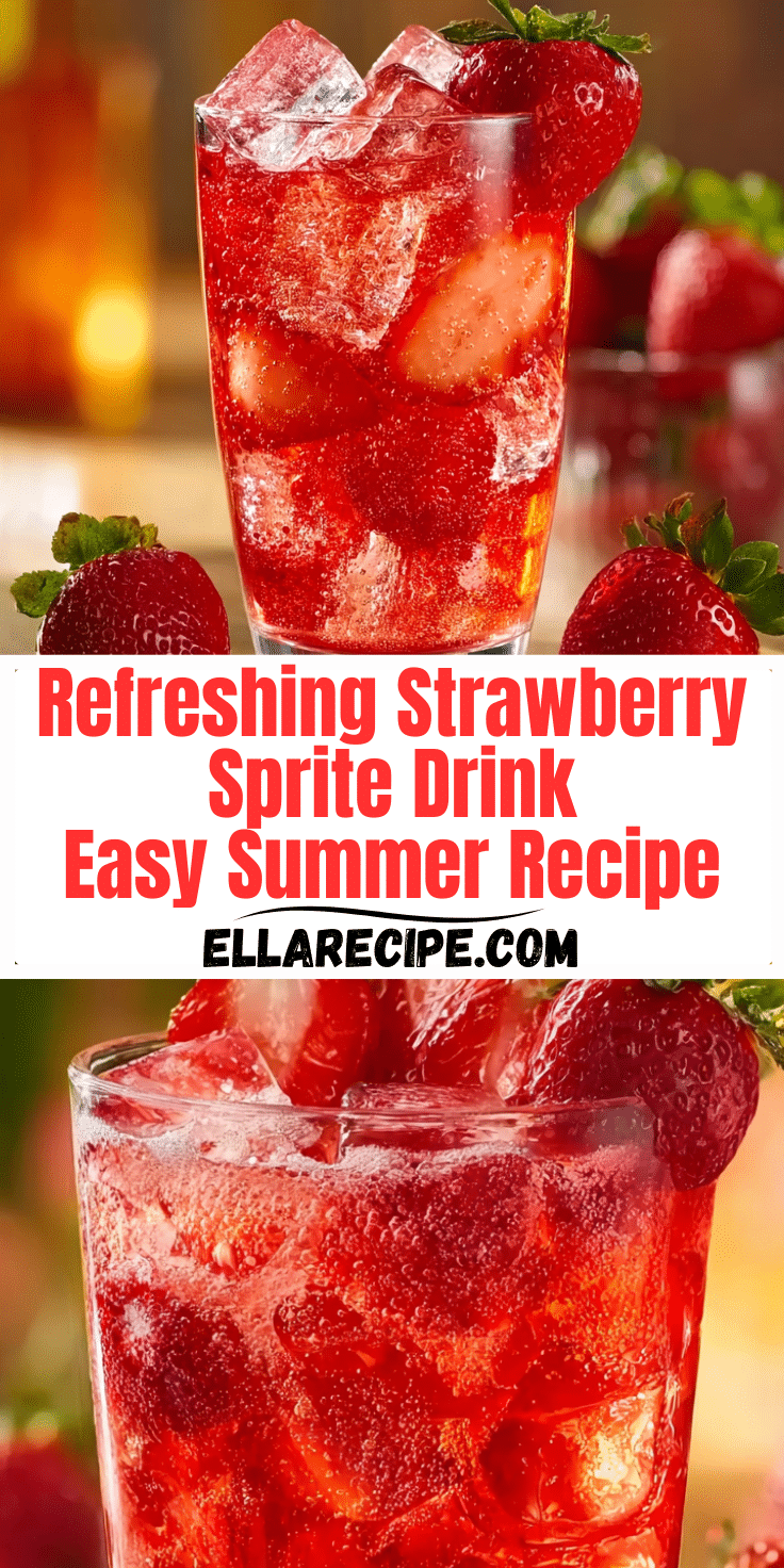 Strawberry Sprite Recipe - Fizzy & Refreshing Summer Drink