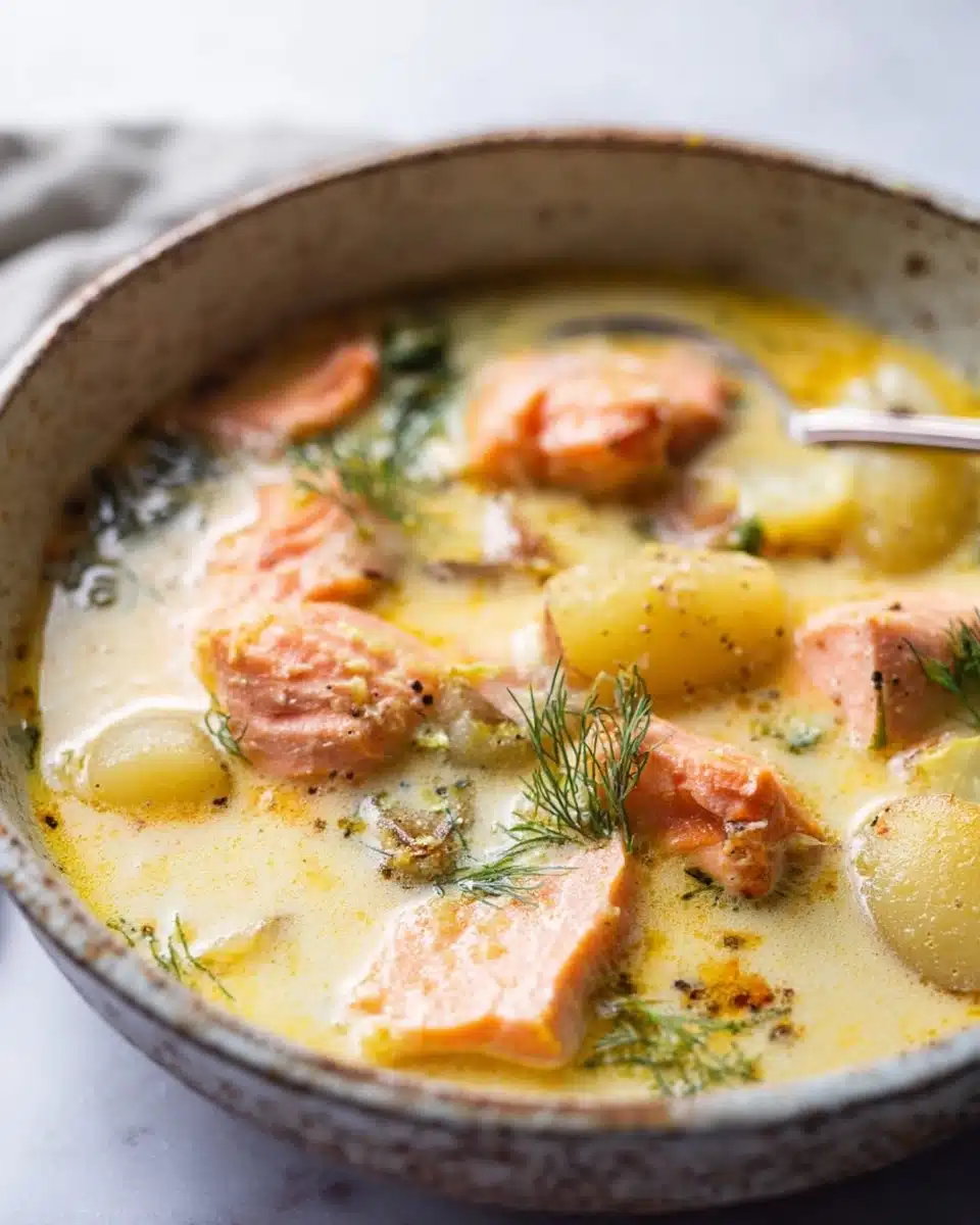 Simple Salmon Chowder Recipe - Quick & Flavorful Chowder
