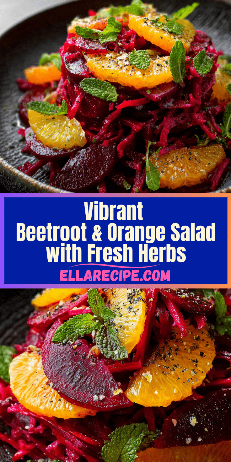 Beetroot Orange Salad Recipe: Vibrant and Refreshing Delight