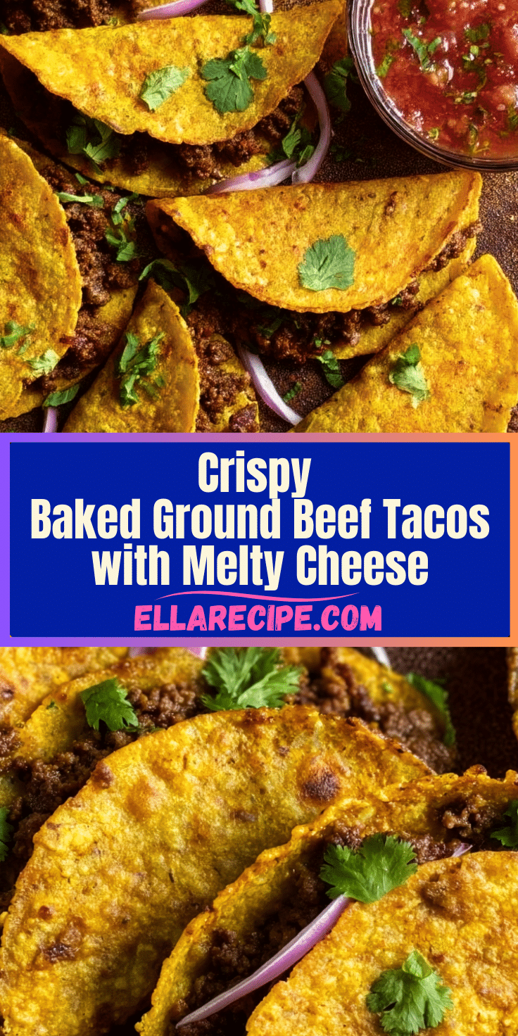 Crispy Ground Beef Tacos Recipe - Crispy, Cheesy, and Delicious