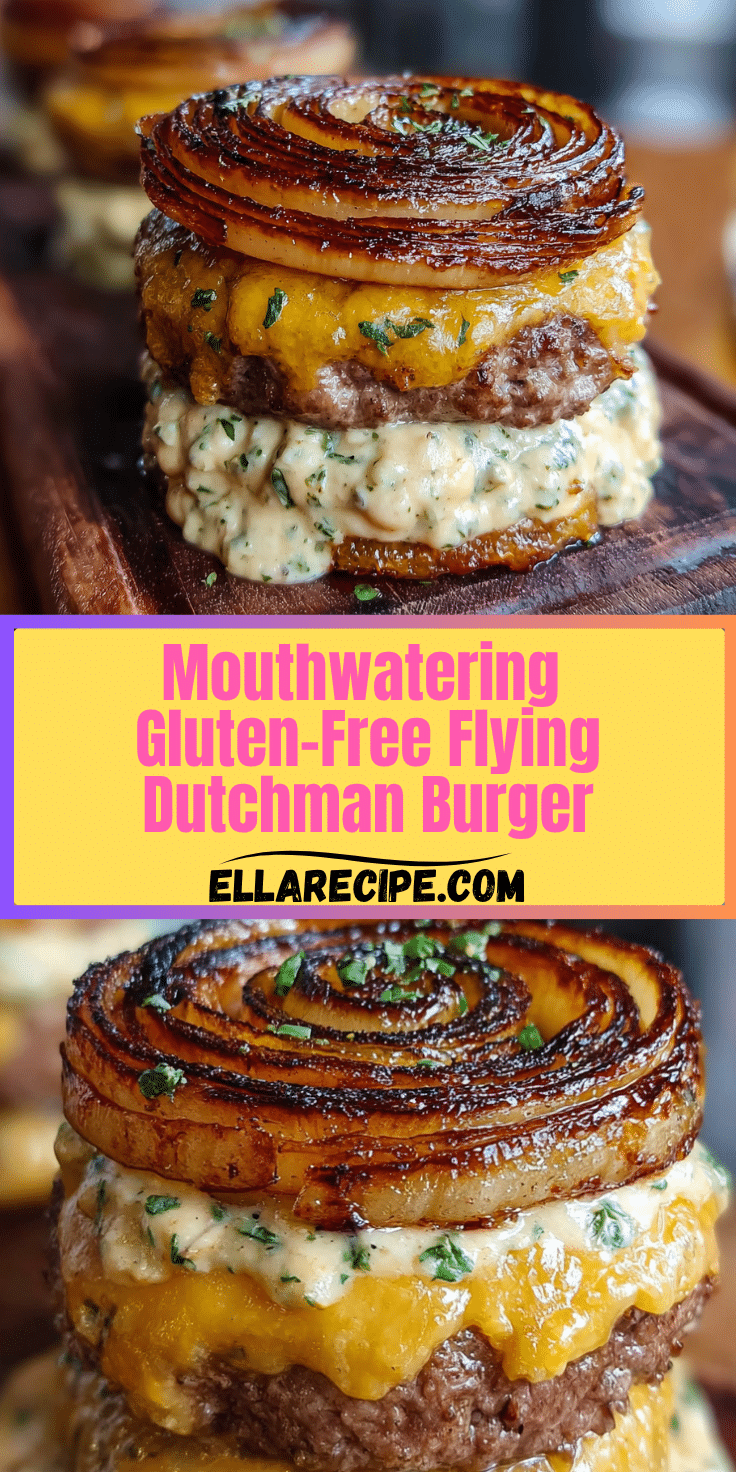 Flying Dutchman Burger Recipe: Cheesy Gluten-Free Burger Delight