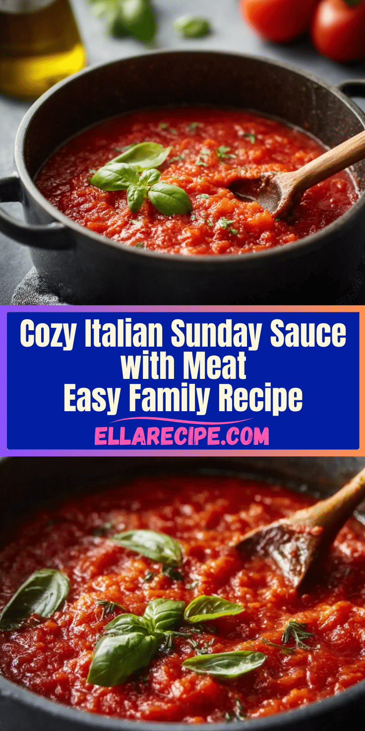 Authentic Italian Sunday Sauce: A Savory Family Tradition