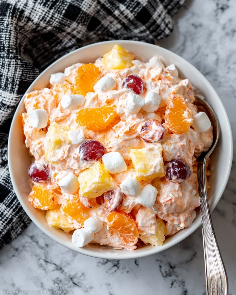 Ambrosia Salad: Easy & Delicious Fruit Dessert