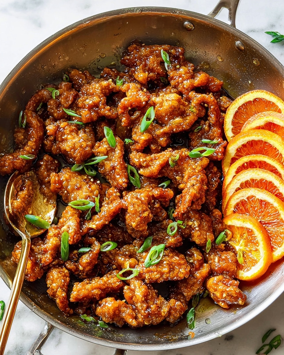 Orange Beef Recipe: Delicious Crispy & Tangy Beef Dish