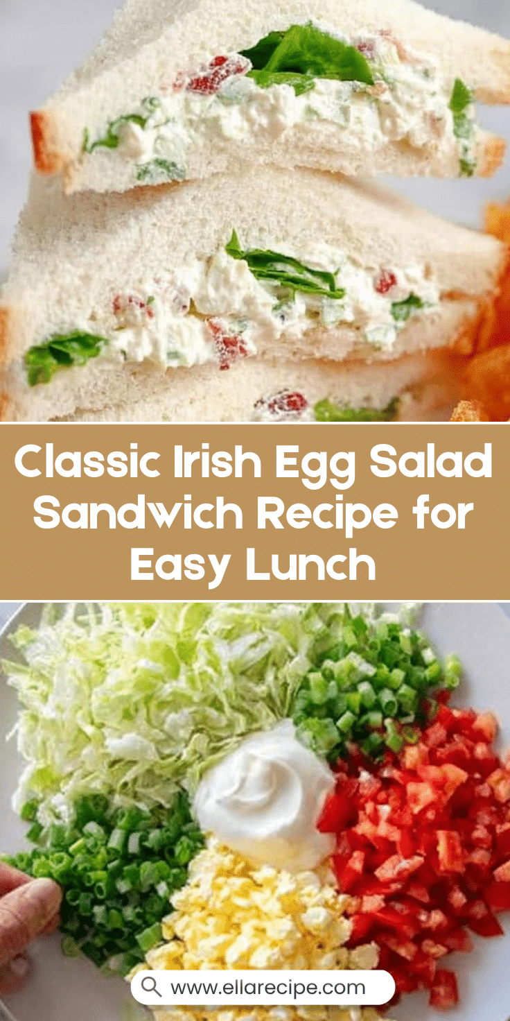 Irish-Style Egg Salad Sandwiches – Easy & Flavorful Lunch Idea