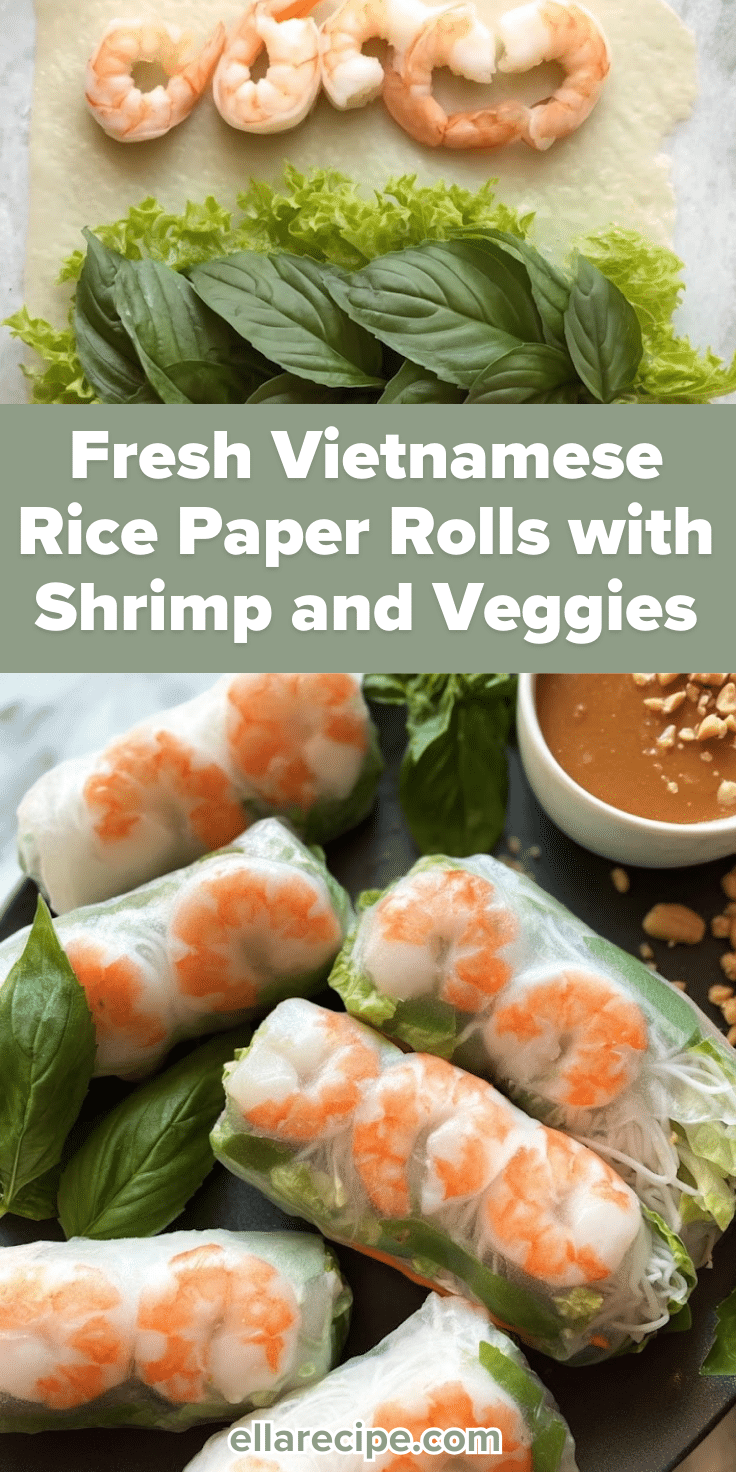 Vietnamese Rice Paper Rolls (Spring Rolls) Recipe | Fresh & Easy