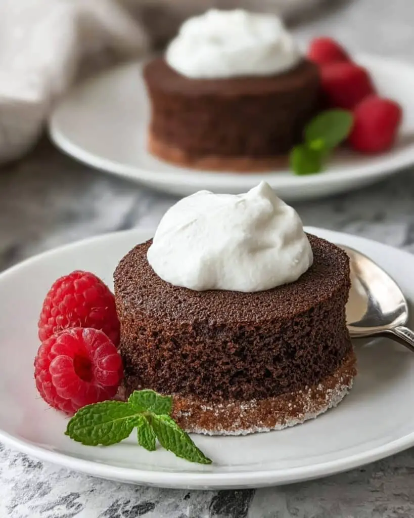 Lava Cakes with Kahlua Whipped Cream – Irresistible Chocolate Delight